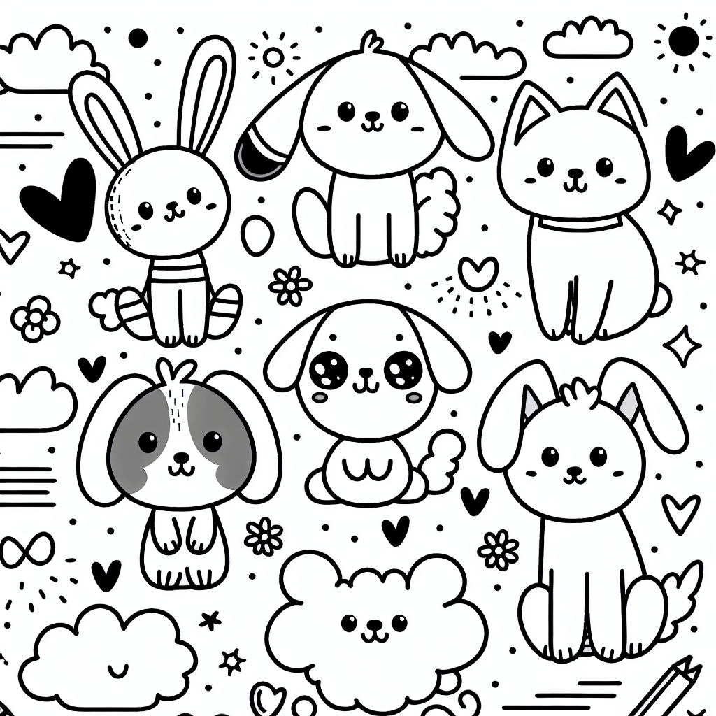 Animal Coloring Pages For Adults – Custom Paint By Numbers