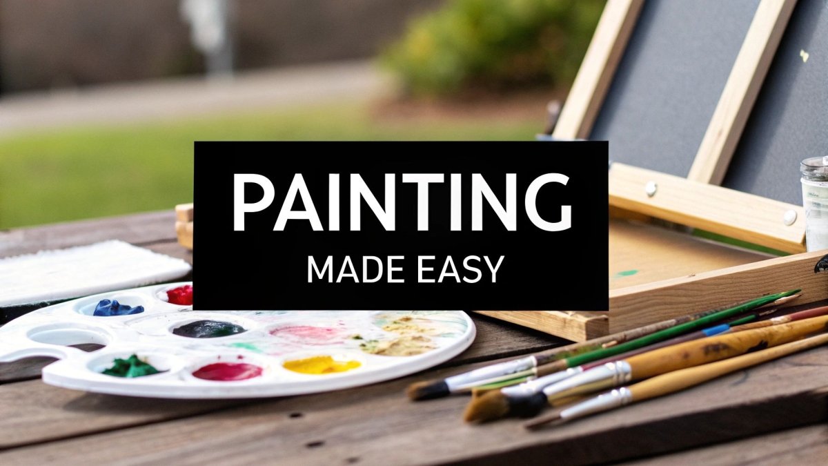 Easy Step By Step Painting Tutorials for Beginners – Custom Paint By ...