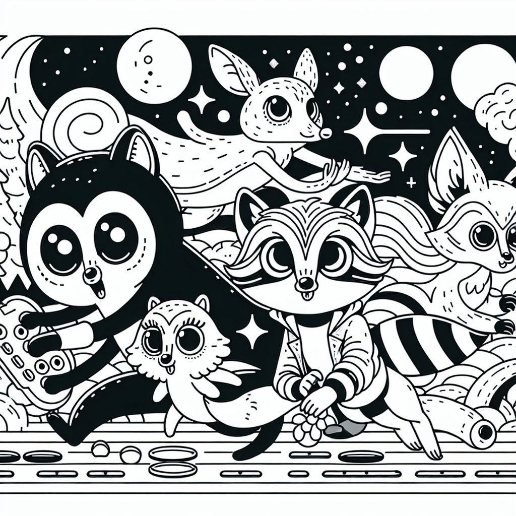 Fnaf Coloring Pages – Custom Paint By Numbers