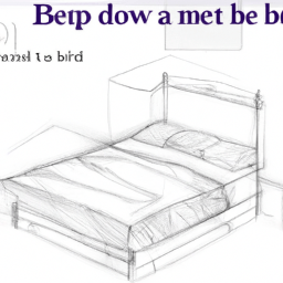How To Draw A Bed - A Step By Step Drawing Guide – Custom Paint By Numbers