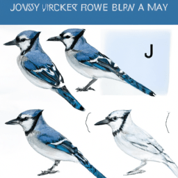 How To Draw A Blue-Jay - A Step By Step Drawing Guide – Custom Paint By ...