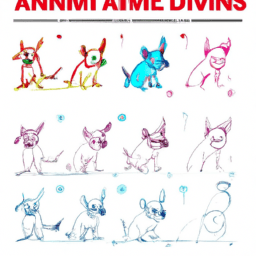 How To Draw A Cartoon-Animals - A Step By Step Drawing Guide – Custom ...