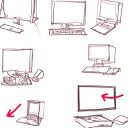 How To Draw A Cartoon-Computer - A Step By Step Drawing Guide – Custom ...