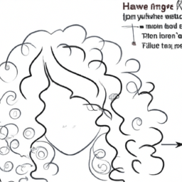 How To Draw A Curly-Hair - A Step By Step Drawing Guide – Custom Paint ...