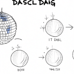 How To Draw A Disco-Ball - A Step By Step Drawing Guide – Custom Paint ...