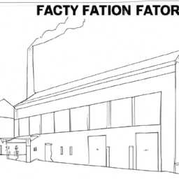 How To Draw A Factory - A Step By Step Drawing Guide – Custom Paint By ...