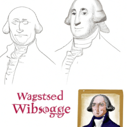How To Draw A George-Washington - A Step By Step Drawing Guide – Custom ...