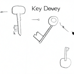 How To Draw A Key - A Step By Step Drawing Guide – Custom Paint By Numbers
