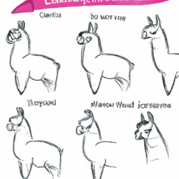 How To Draw A Llama - A Step By Step Drawing Guide – Custom Paint By ...