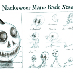 How To Draw A Nightmare-Before-Christmas - A Step By Step Drawing Guid ...