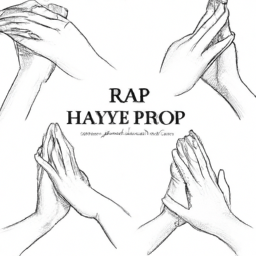 How To Draw A Praying-Hands - A Step By Step Drawing Guide – Custom ...