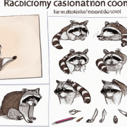How To Draw A Raccoon - A Step By Step Drawing Guide – Custom Paint By ...