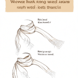 How To Draw A Scarf - A Step By Step Drawing Guide – Custom Paint By ...