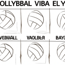 How To Draw A Volleyball - A Step By Step Drawing Guide – Custom Paint ...
