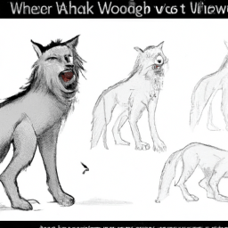 How To Draw A Werewolf - A Step By Step Drawing Guide – Custom Paint By ...