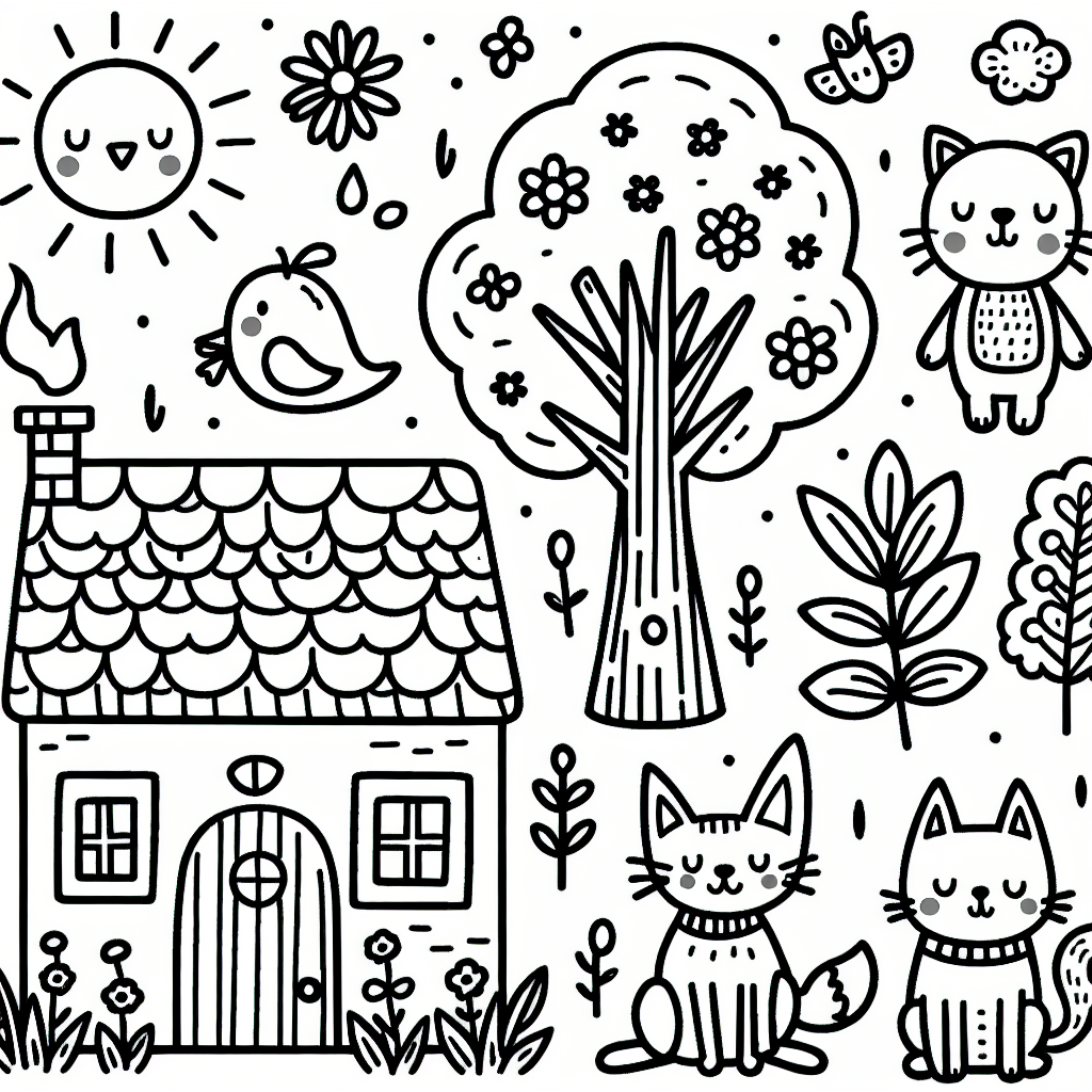 Free Coloring Pages – Custom Paint By Numbers