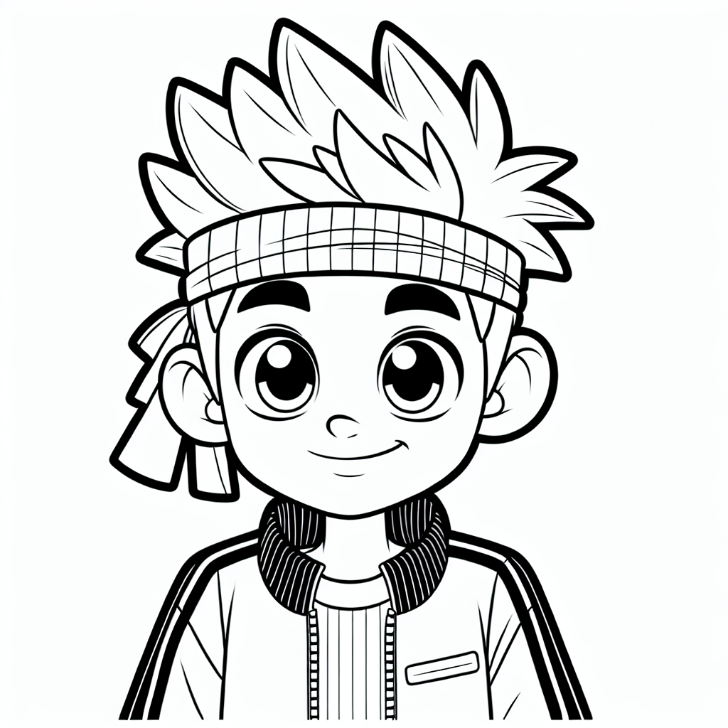 Naruto Coloring Pages – Custom Paint By Numbers