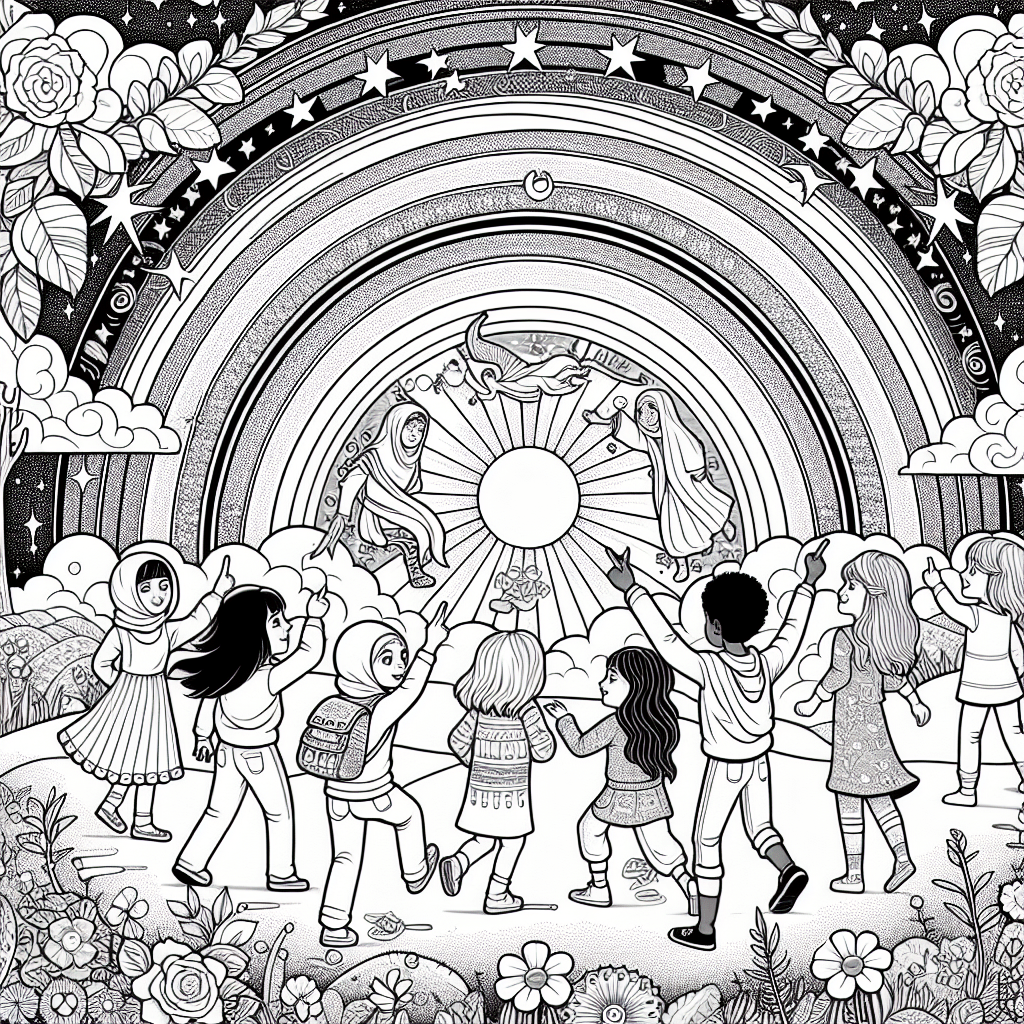 Rainbow Friends Coloring Pages | Free Printable PDF – Custom Paint By ...