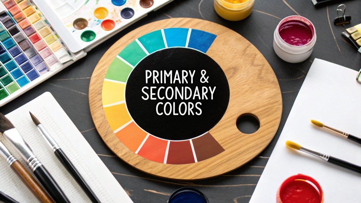 What Are Primary and Secondary Colors | Paint By Numbers – Custom Paint ...