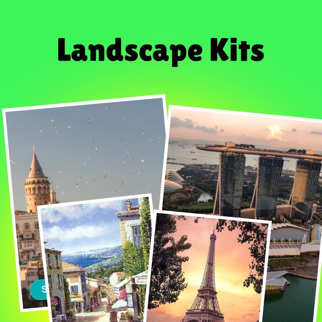 Paint By Numbers Landscape Kits | Scenic Art | Free Shipping – Page 3 ...