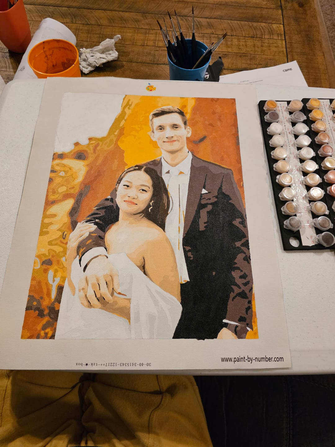 Free Paint By Number Canvases Printable PDF for Download – Custom Paint ...