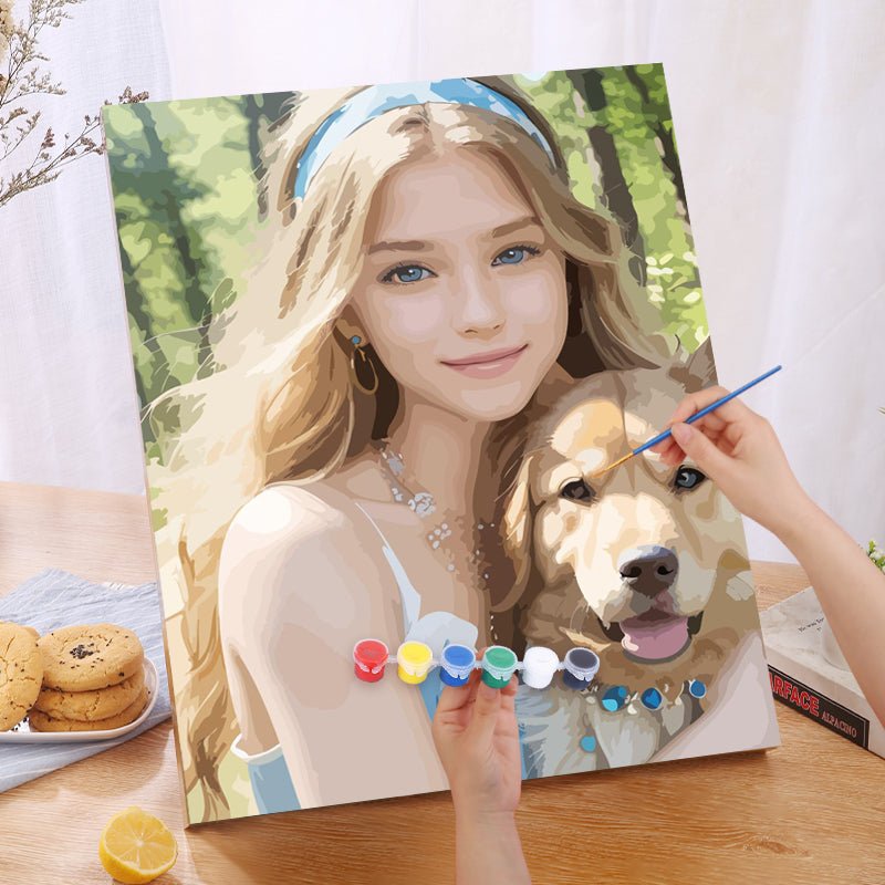 Free AI Art Generator – Custom Paint By Numbers