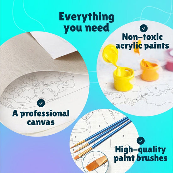 Meilleurs Kits de Peinture par Numéros Personnalisés pour Adultes ...